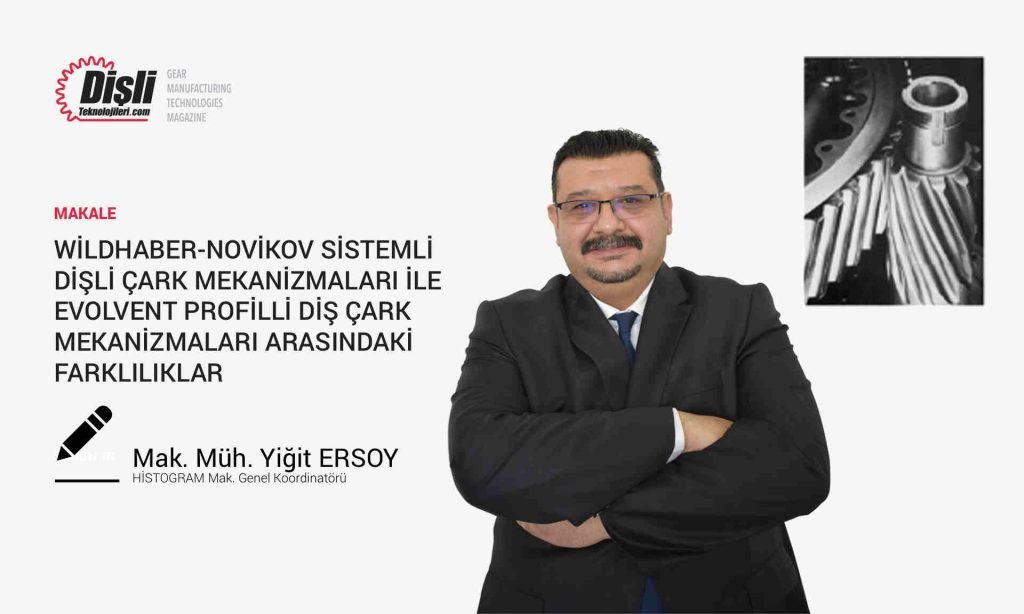 Wildhaber-Novikov sistemli dişli çark mekanizmaları ile evolvent ...
